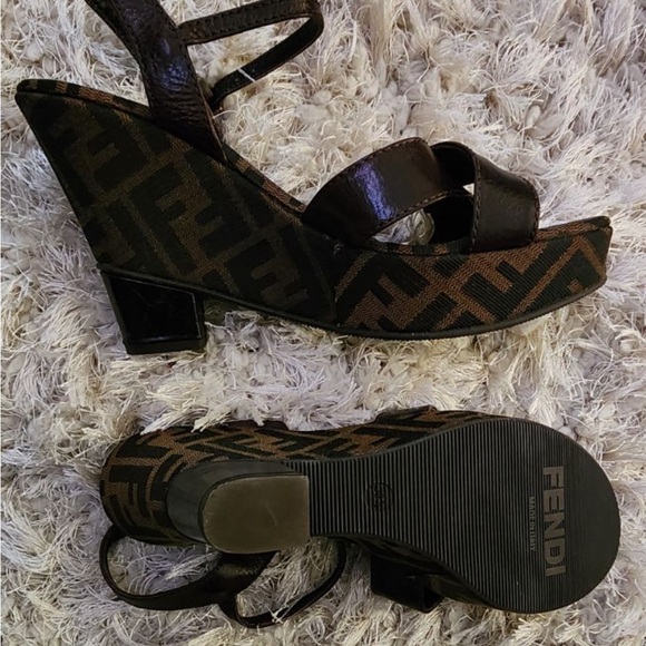 Fendi | Shoes | Fendi Wedge | Poshmark